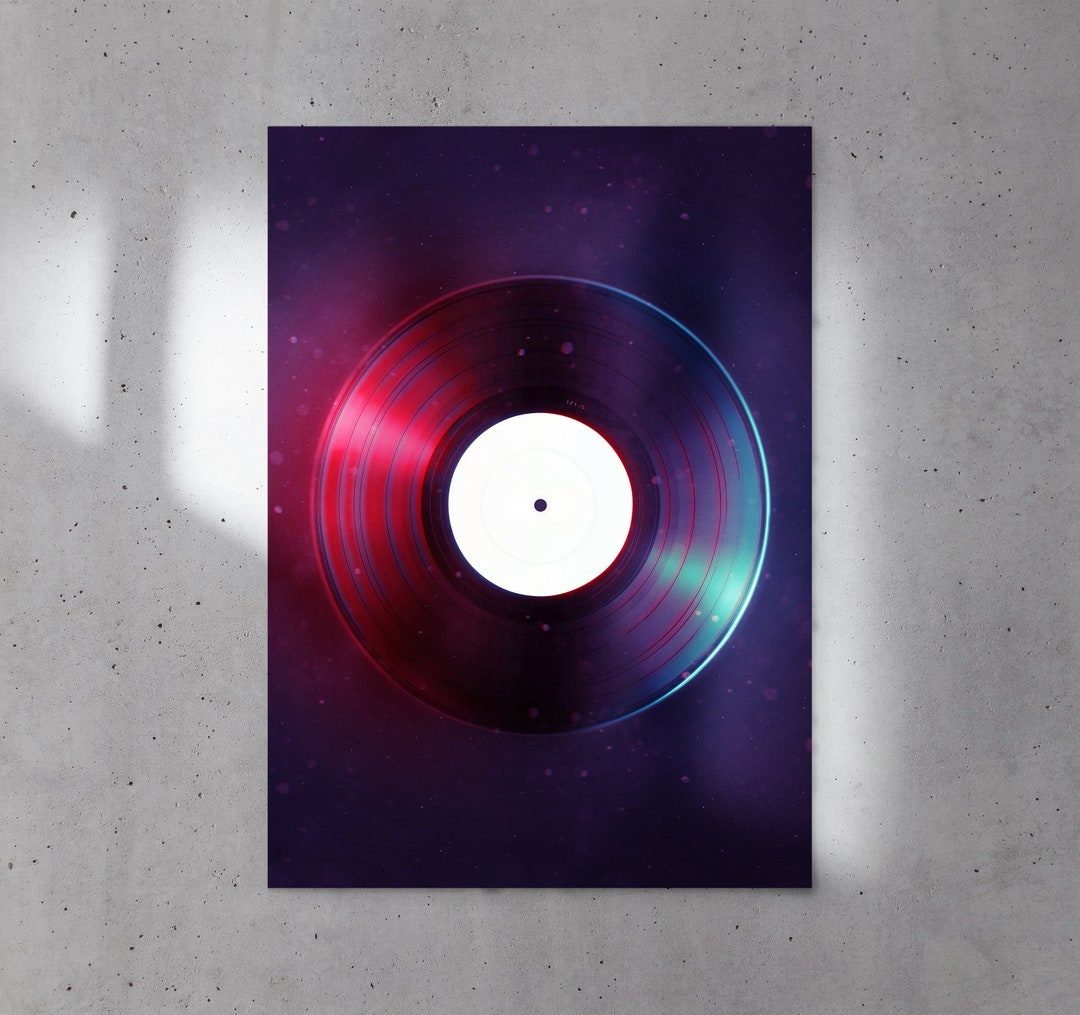Vinyl Record Poster, Satin Music Posters, Musician Wall Art, Music ...