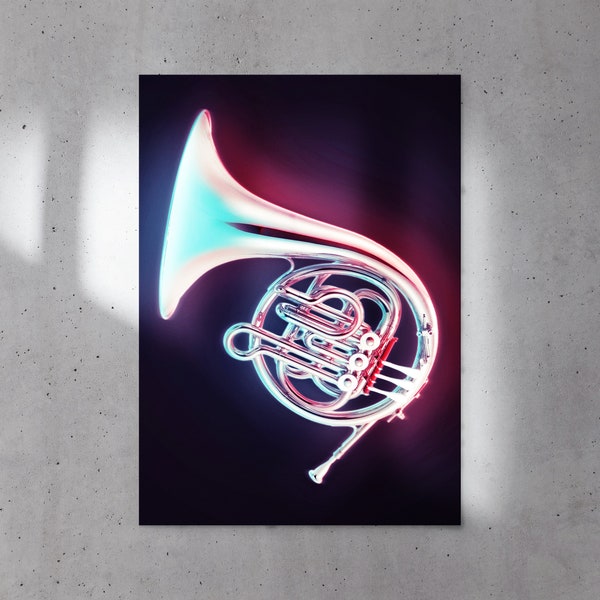 French Horn Posters - Etsy