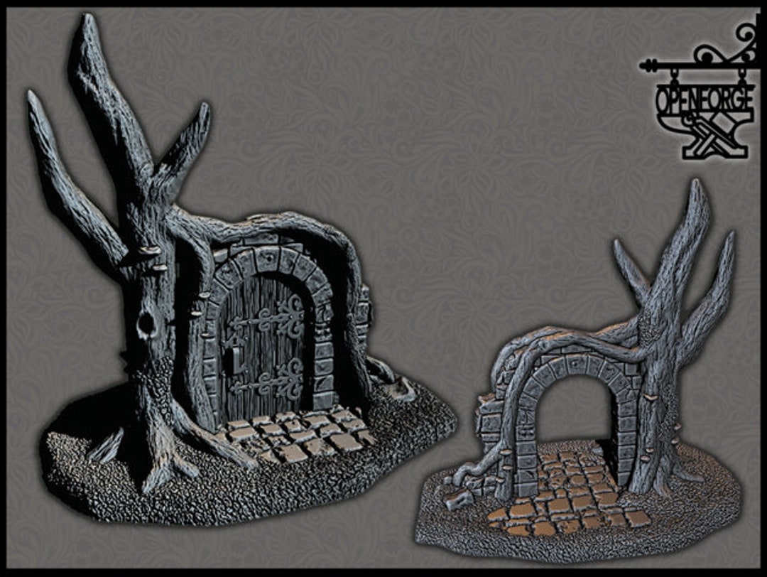 Druid Portal Door to Nowhere Openforge DND RPG Pathfinder Tabletop ...