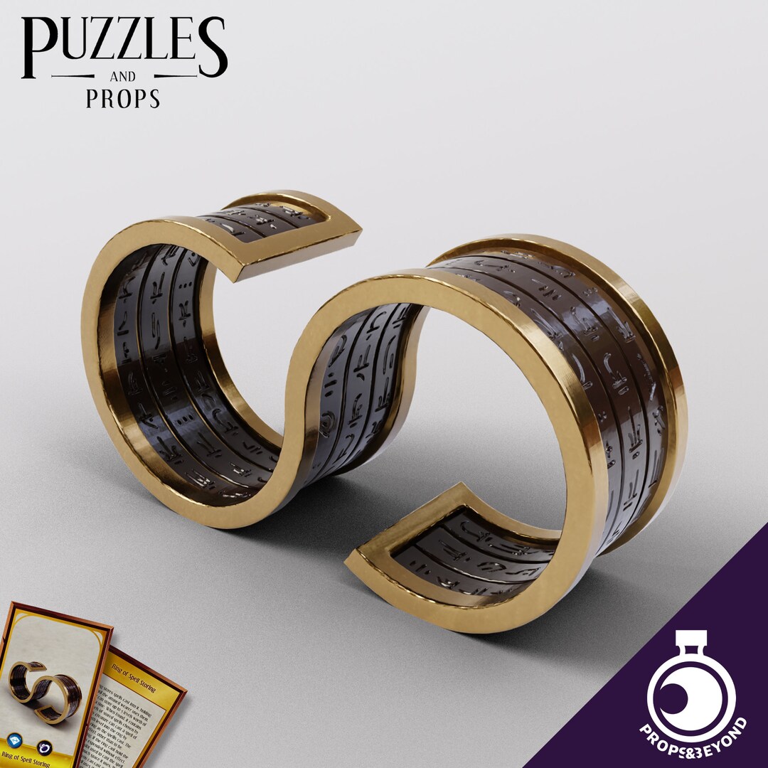 Ring of Spell Storing - Printing Goes Ever on | Prop - Etsy