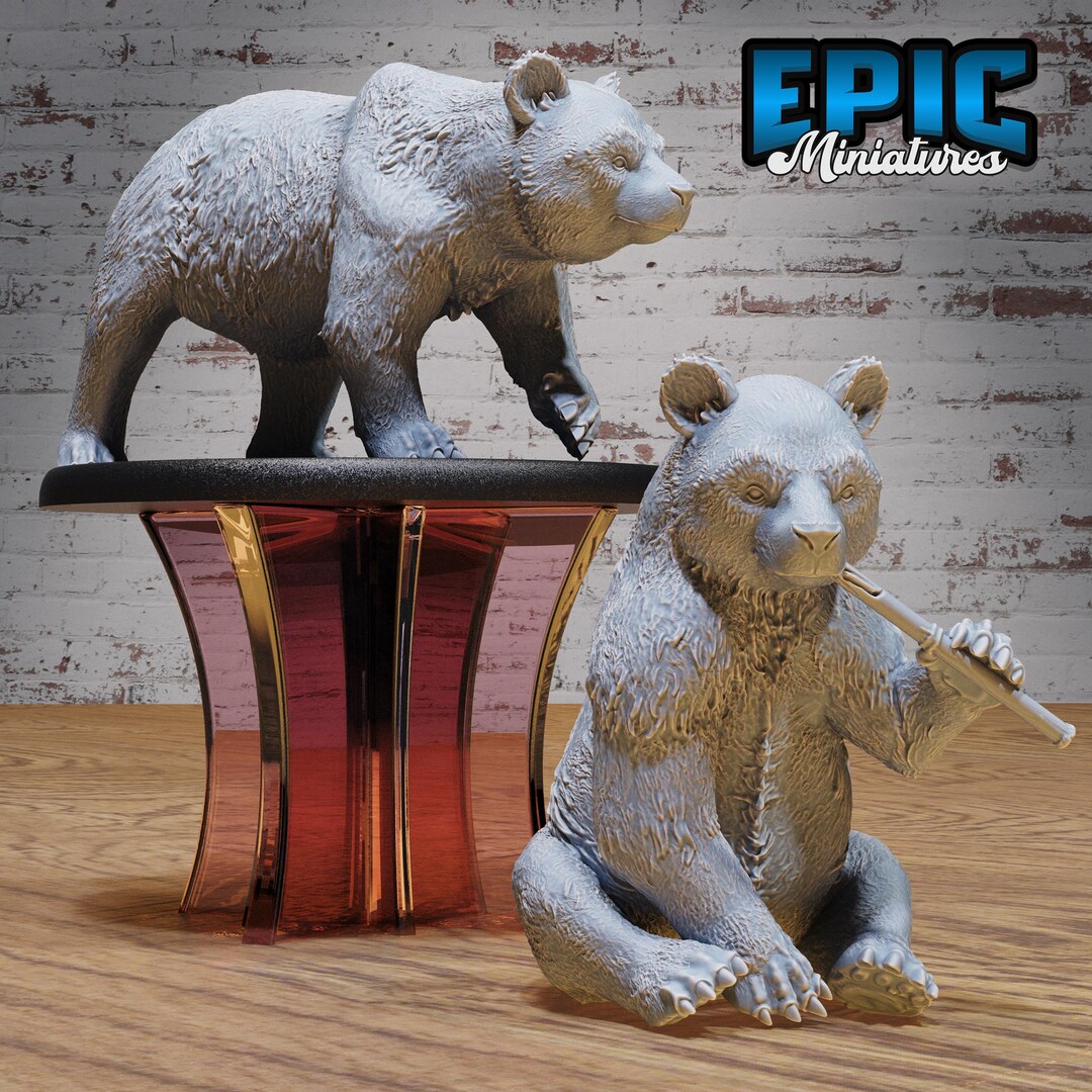 Panda Bear - Epic Miniatures | #112 -legends of the East - Etsy