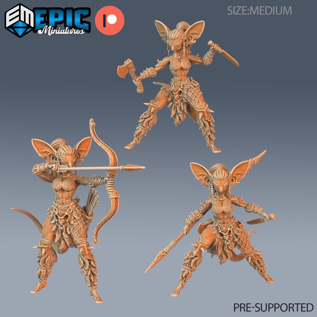 Mice Folk Viking Female Epic Miniatures 69 Viking Age - Etsy