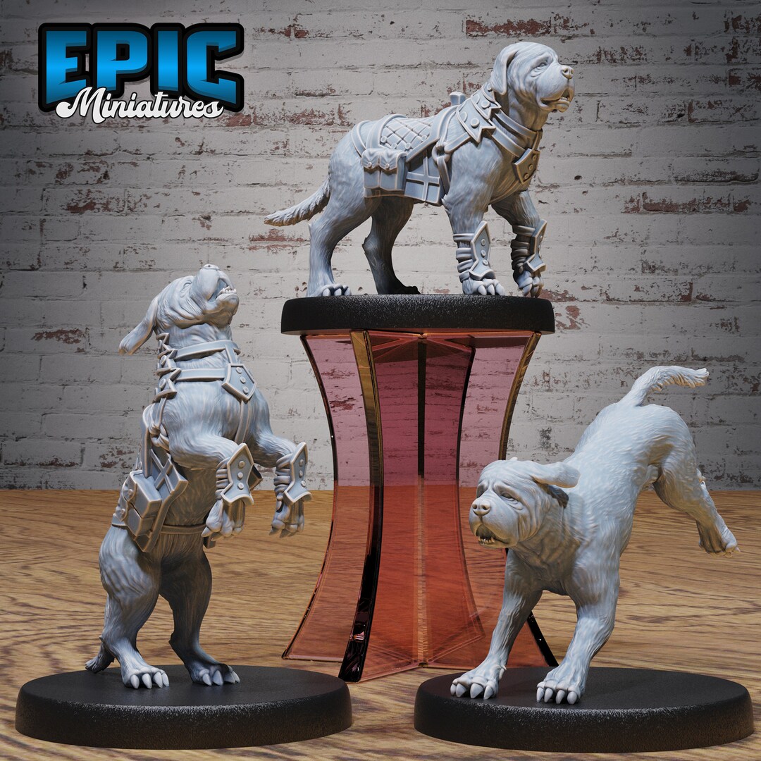 Raid Dog - Epic Miniatures | #89 New World Conquest - Etsy