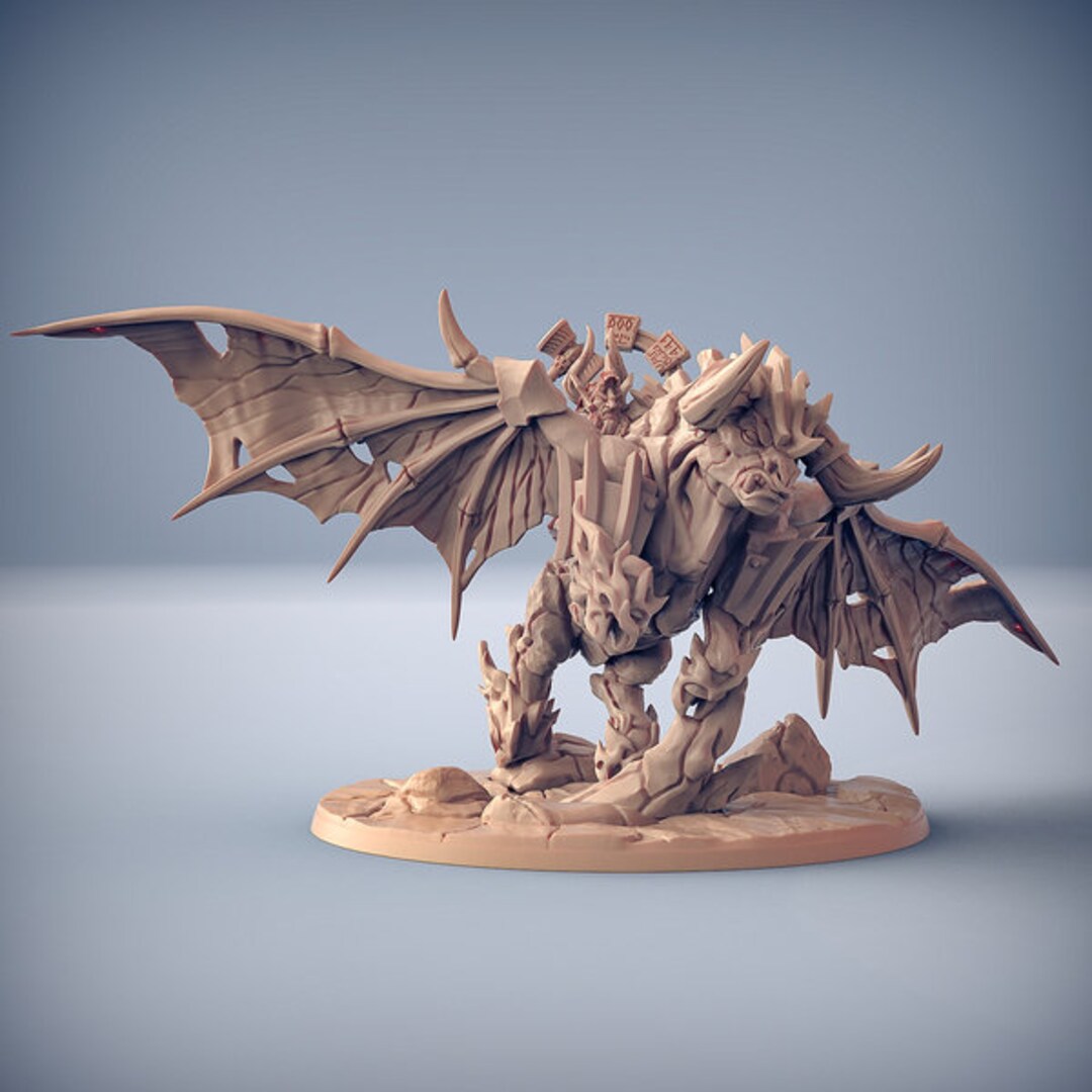 Aldeberan Firebrand Aldebaran With Rider - Artisan Guild | Gargantuan ...
