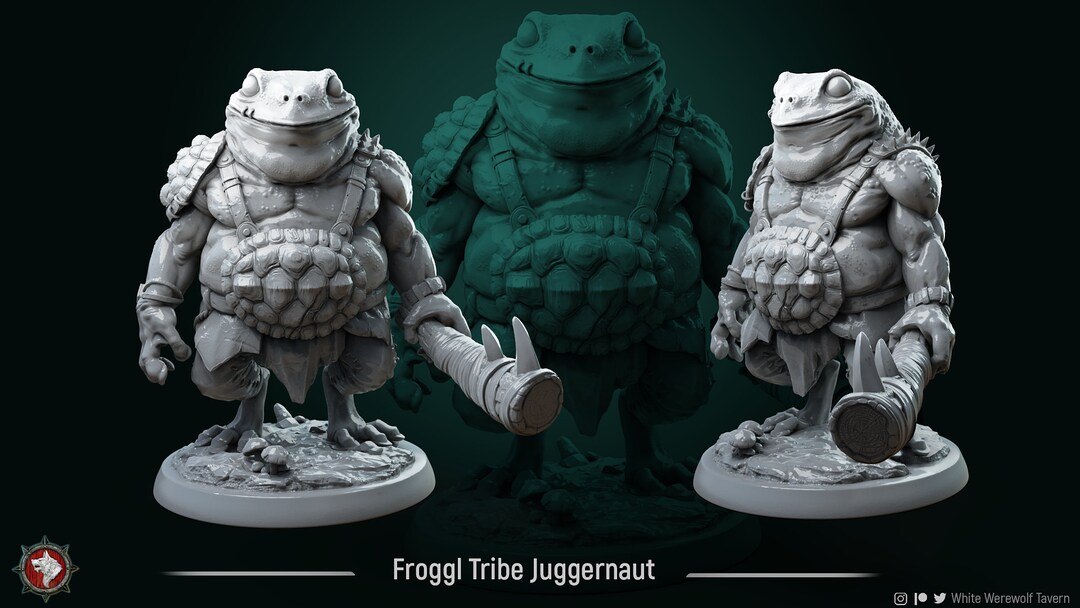 Froggl Tribe Juggernaut - White Werewolf Tavern | Medium | Humanoids ...