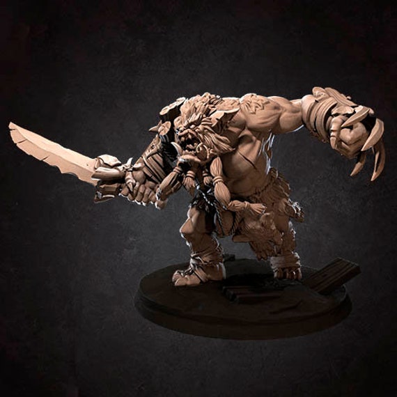 Bugbear Chief Zhurk Bite the Bullet Large Aberration - Etsy