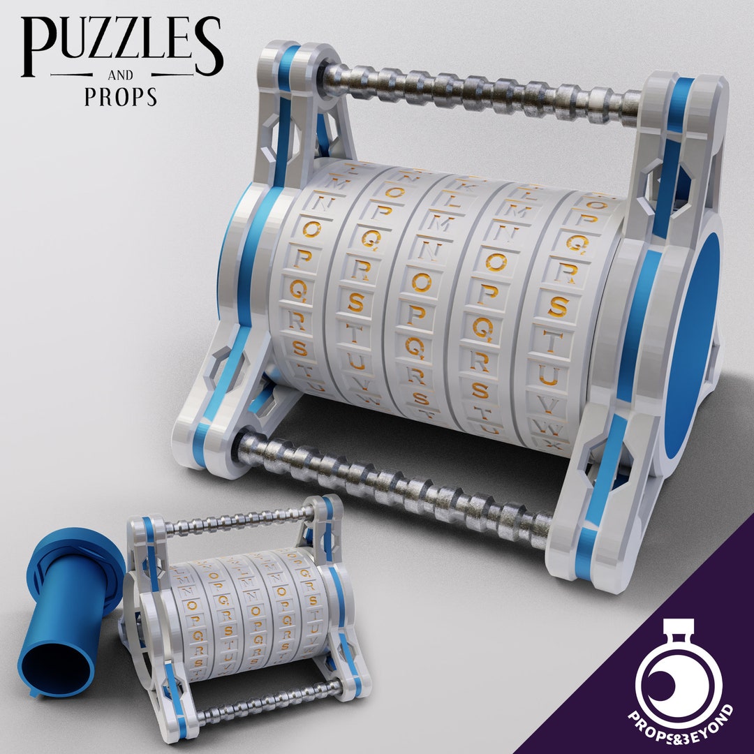 Sci-fi Cryptex - Printing Goes Ever on | Prop - Etsy