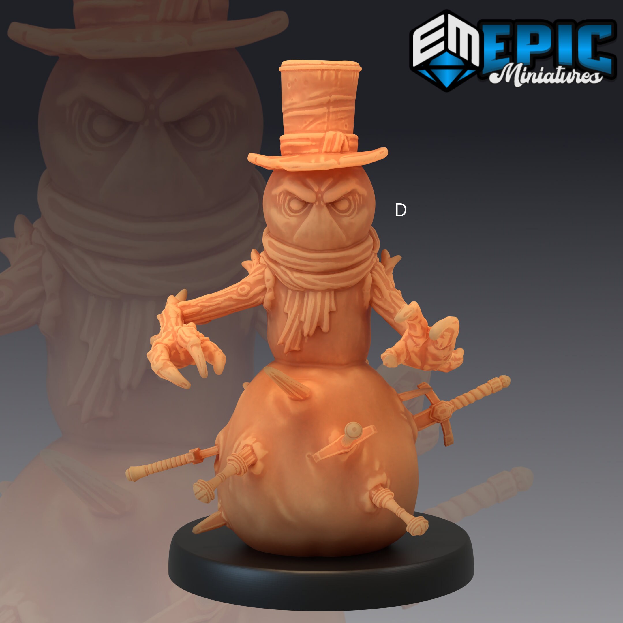 Animated Snowman - Epic Miniatures | Snowman Elemental | Frozen, Snow ...