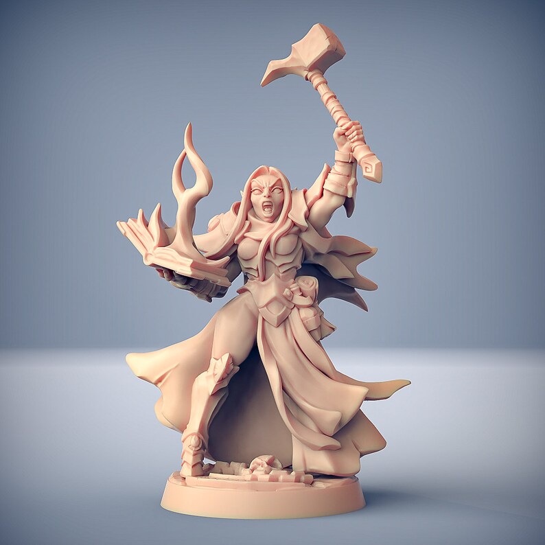 Talya the Hammer Artisan Guild Ashen Inquisitor - Etsy