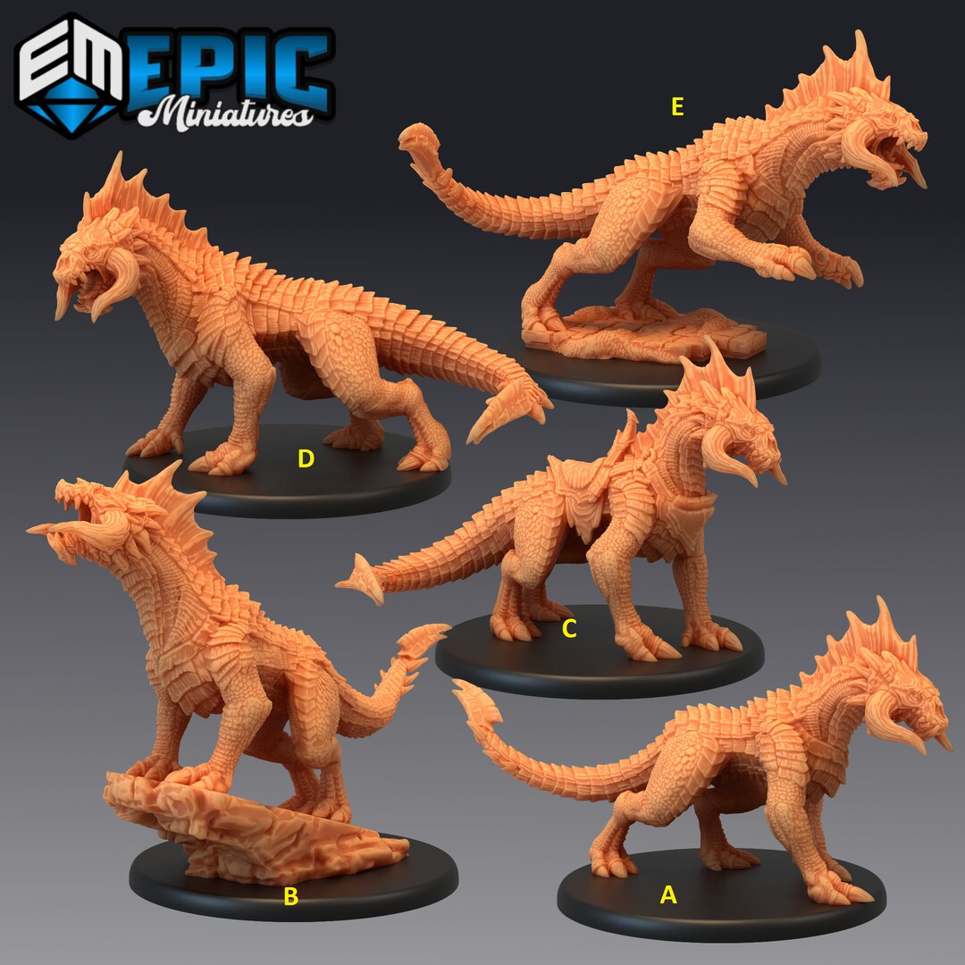 Black Guard Drake Series - Epic Miniatures | Large | Dragon, Masculine ...