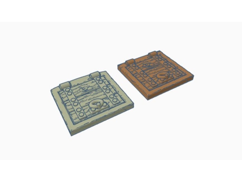 Trapdoor | Hatch | Pack of 4 | Openforge | DND | RPG | Pathfinder ...
