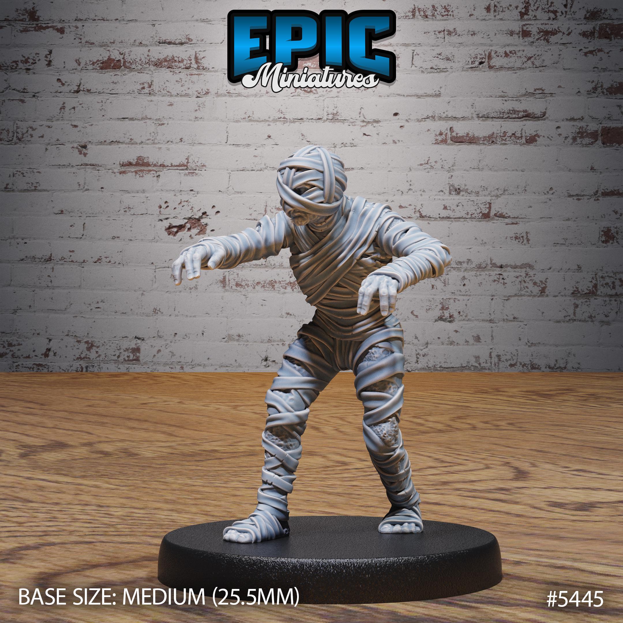 Mummy Army - Epic Miniatures | #123 -death Desert - Etsy