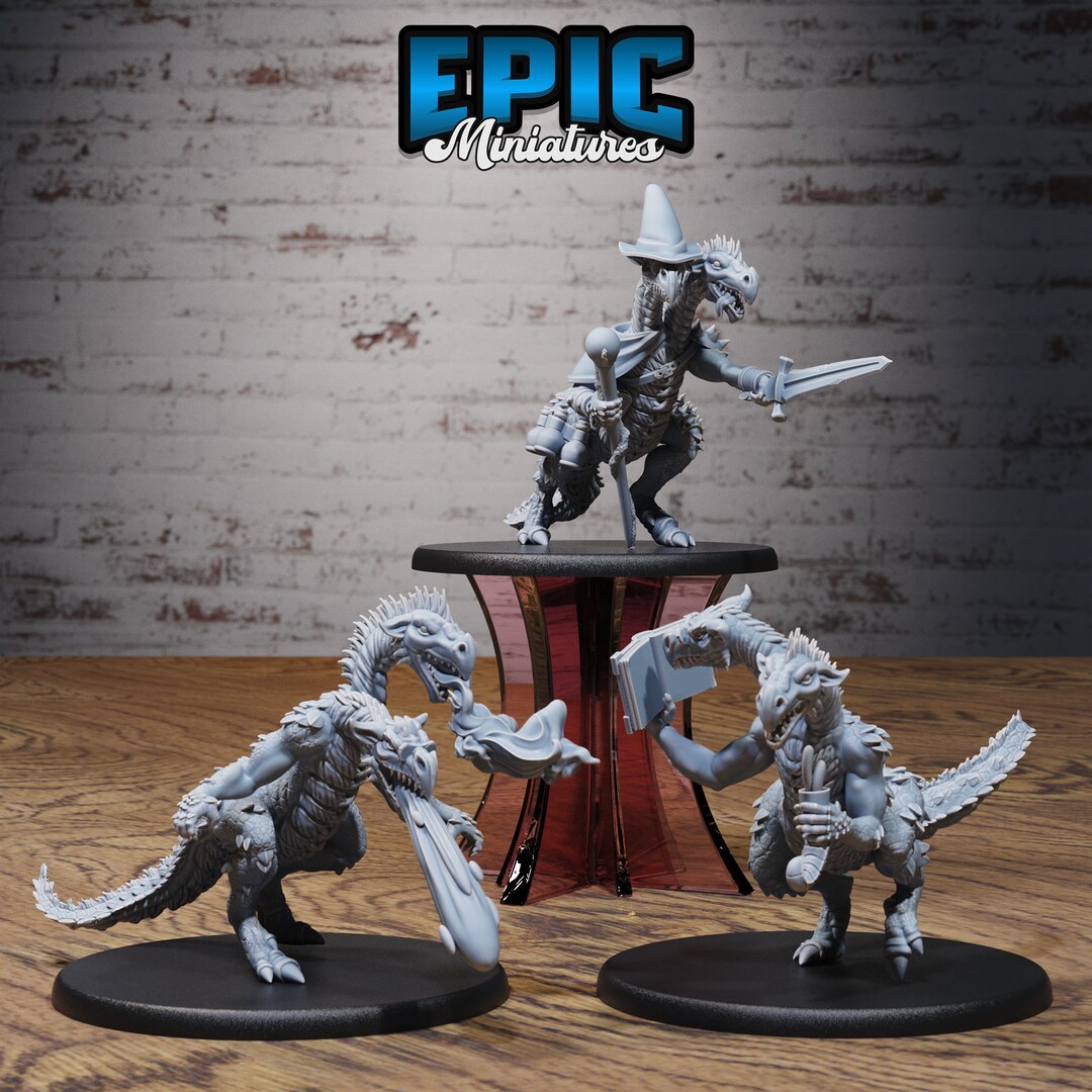 Two Headed Dragon Adventurer Series - Epic Miniatures | Two Headed ...