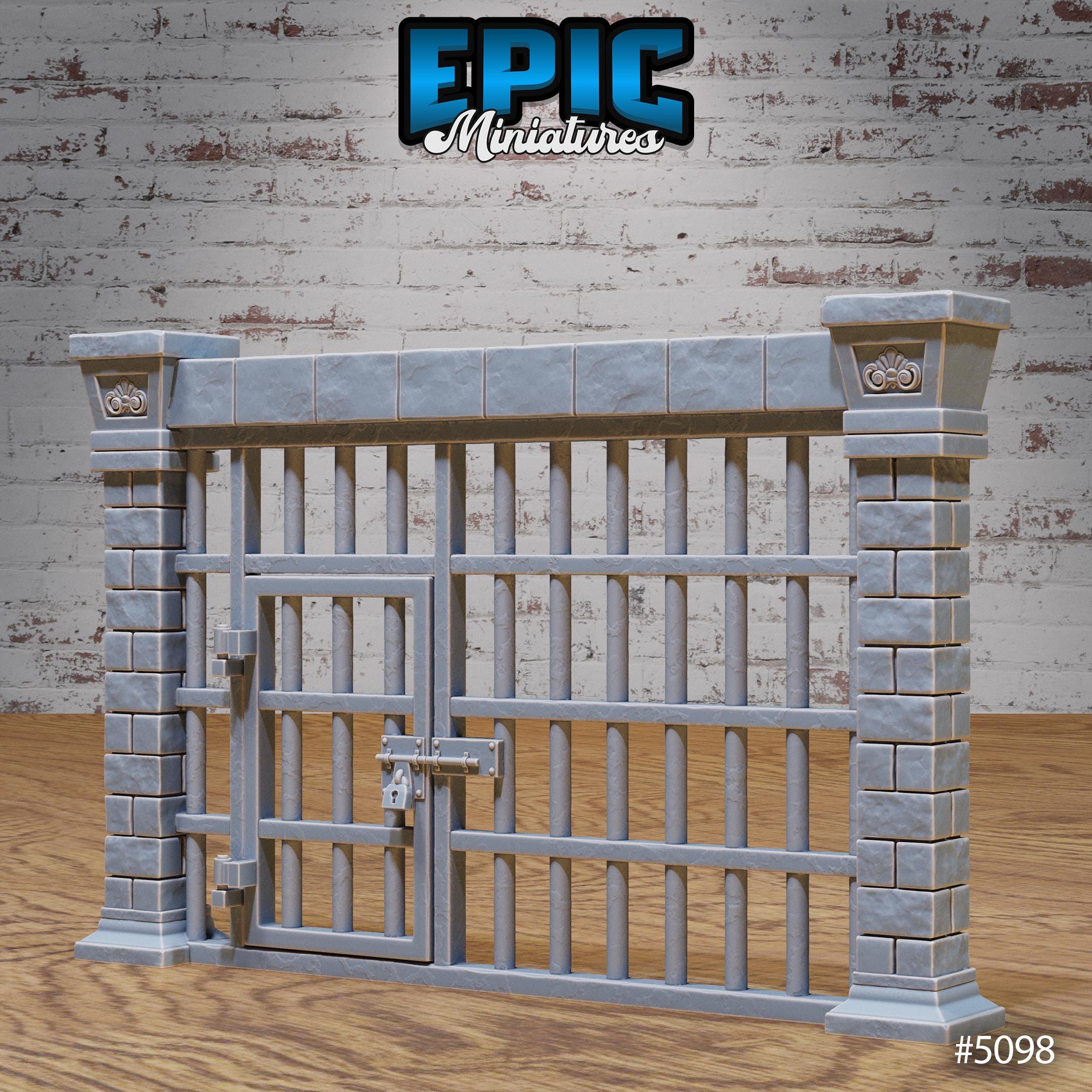 Prison Cages - Epic Miniatures | #116 -prison Break - Etsy