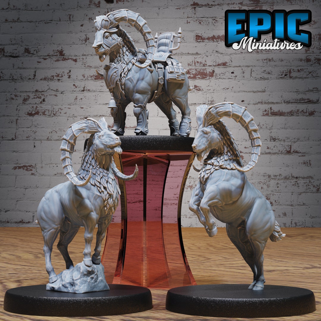 Goat Wild Series - Epic Miniatures | #97 Dwarf Mountain - Etsy