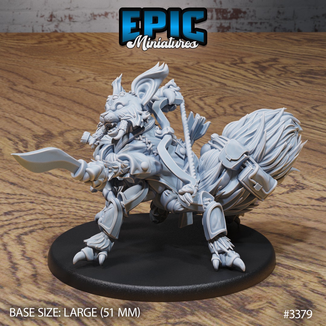 Fluffy Cat Spider Series - Epic Miniatures | Planar Adventures - Etsy
