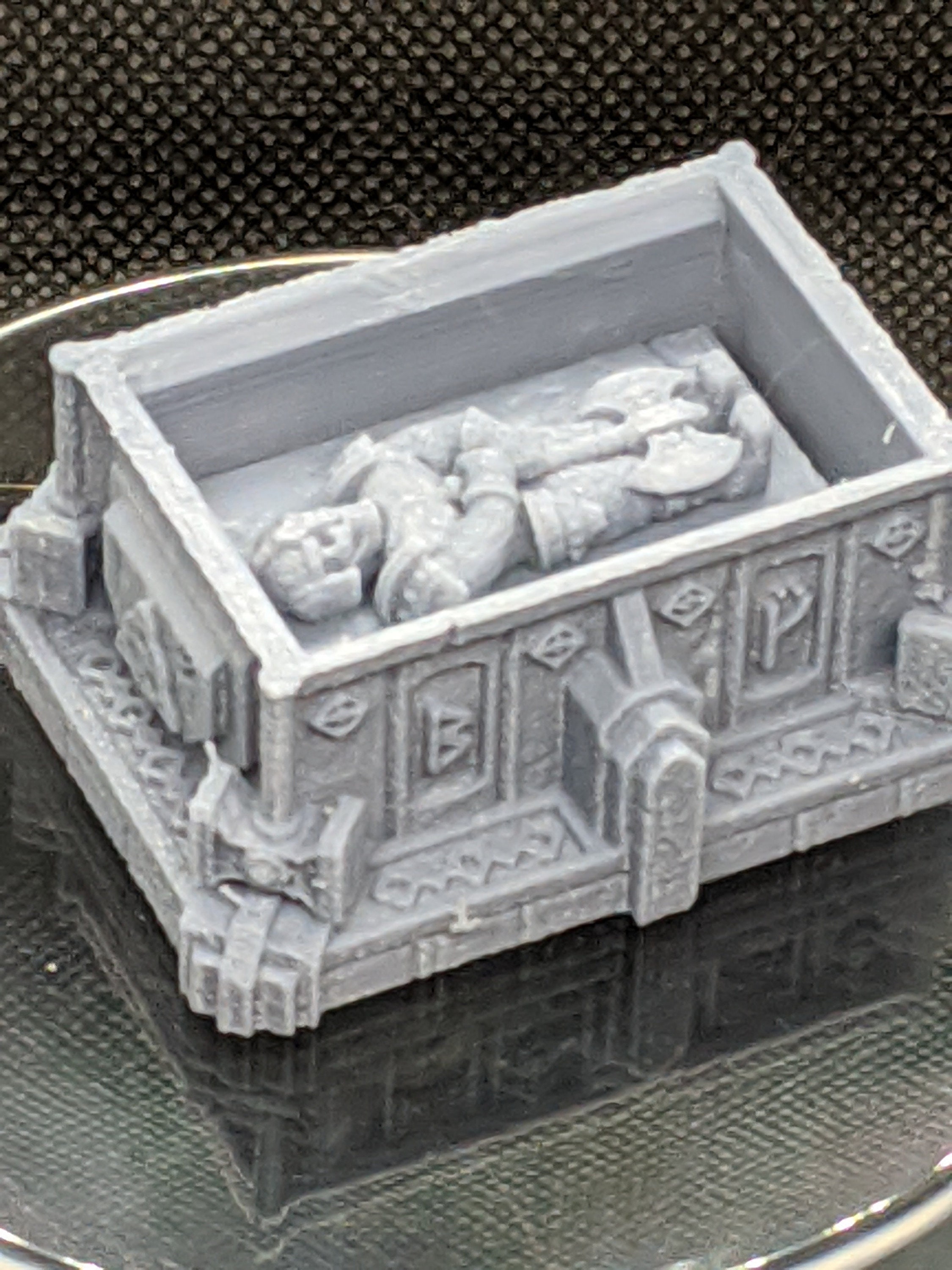 Dwarven Tomb Royal Sarcophagus OpenForge DND RPG | Etsy