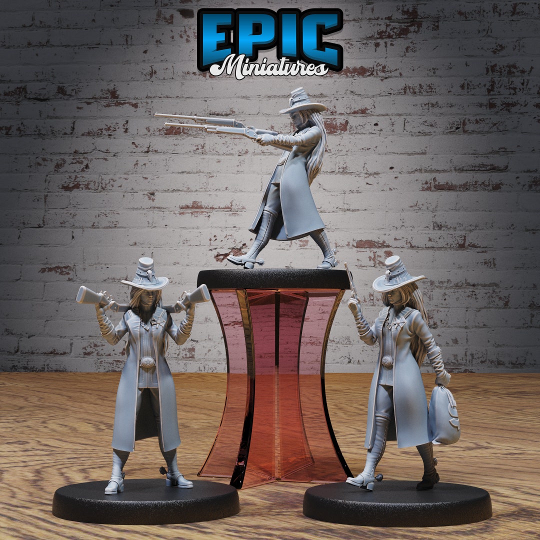 Sheriff Female Series - Epic Miniatures | Fantasy Wild West - Etsy