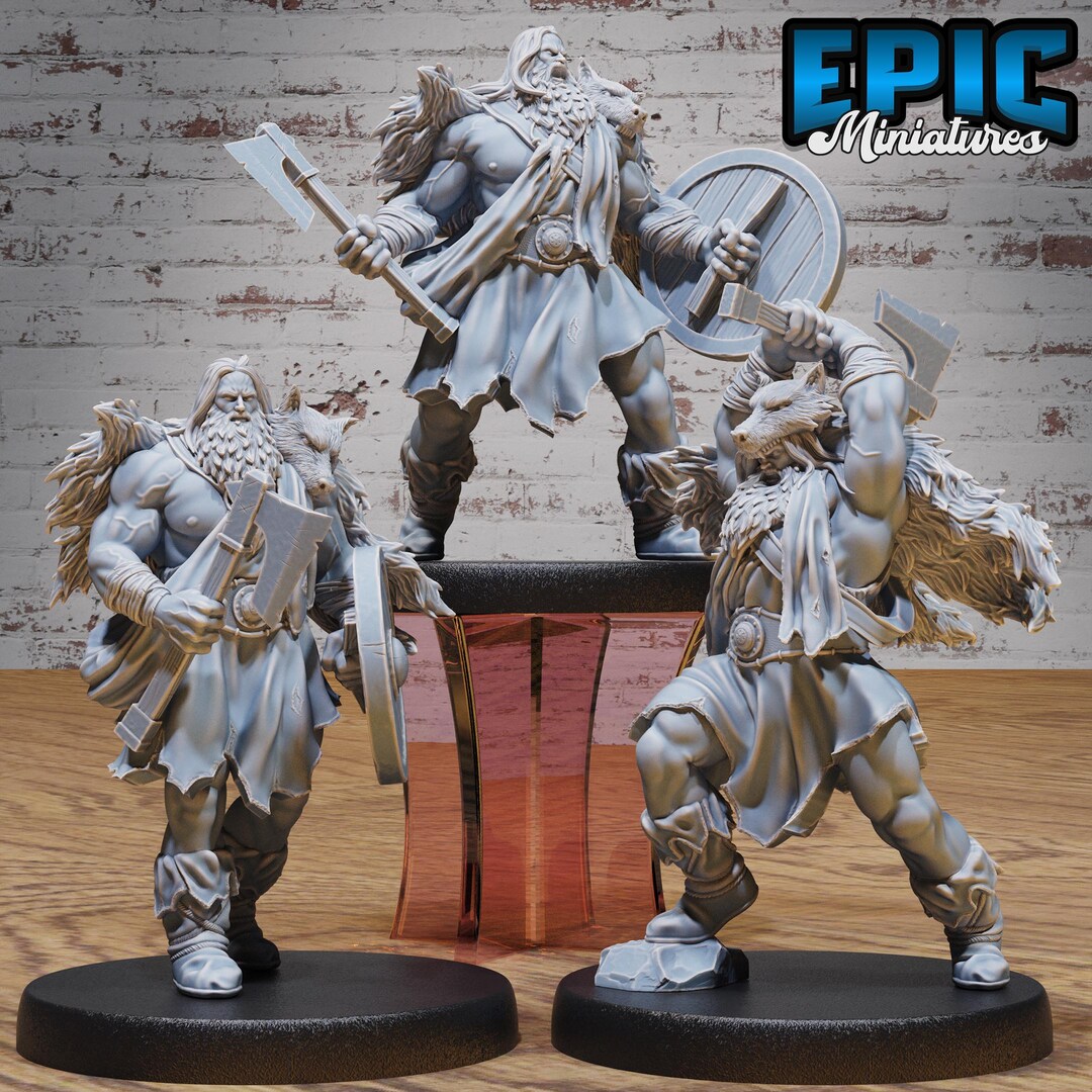 Berserker Viking - Epic Miniatures | #117 -northern Tales - Etsy