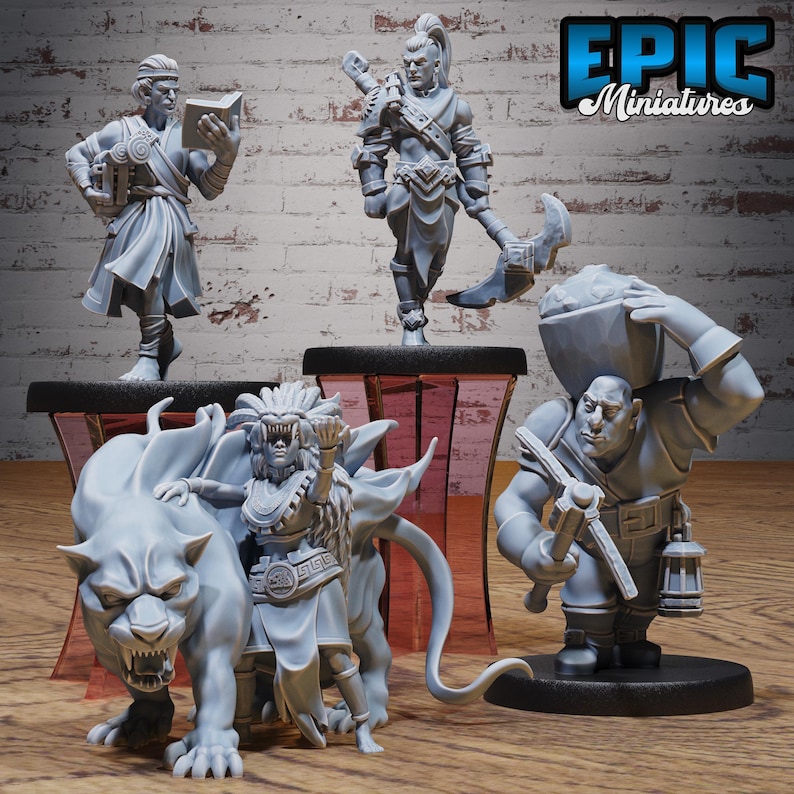 Aztec Tribe - Epic Miniatures | #132 -jungle Untamed - Etsy