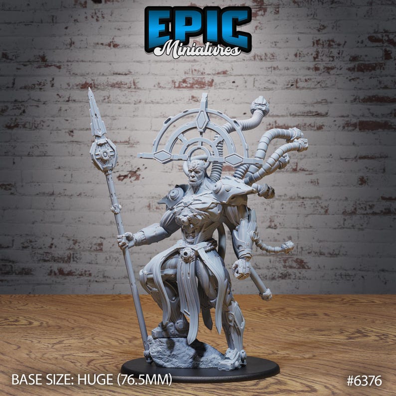 Primus War Avatar - Epic Miniatures | #142 - Construct Laboratory - Etsy UK