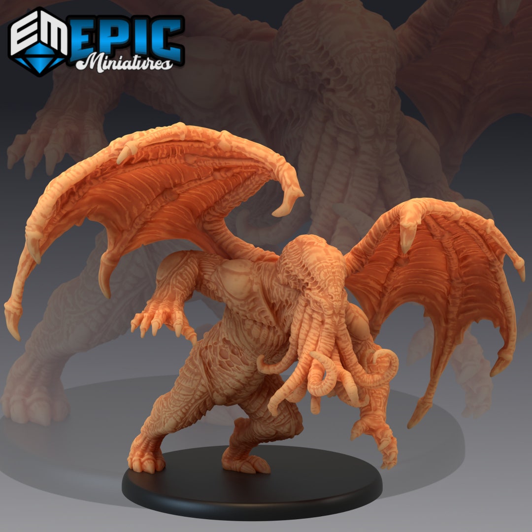 Star Spawn Attacking - Epic Miniatures | Large | Monstrosity - Etsy