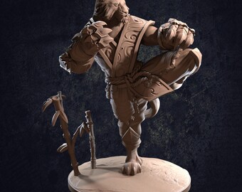 The Dragon Claw Monk - Etsy