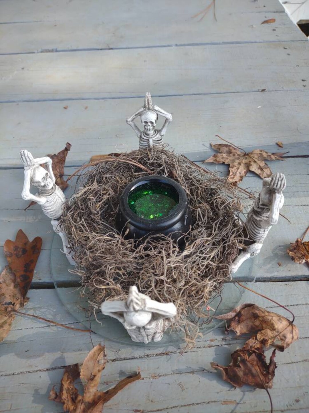 Skeleton Ritual Plate - Etsy