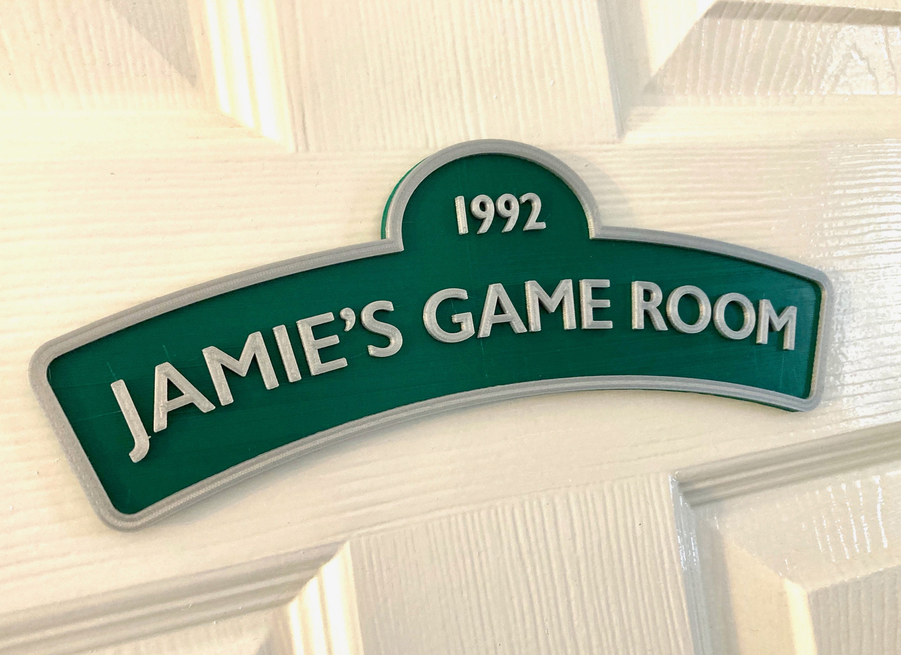 Personalised Train Nameplate Door Plaque Sign 3D Printed - Etsy UK