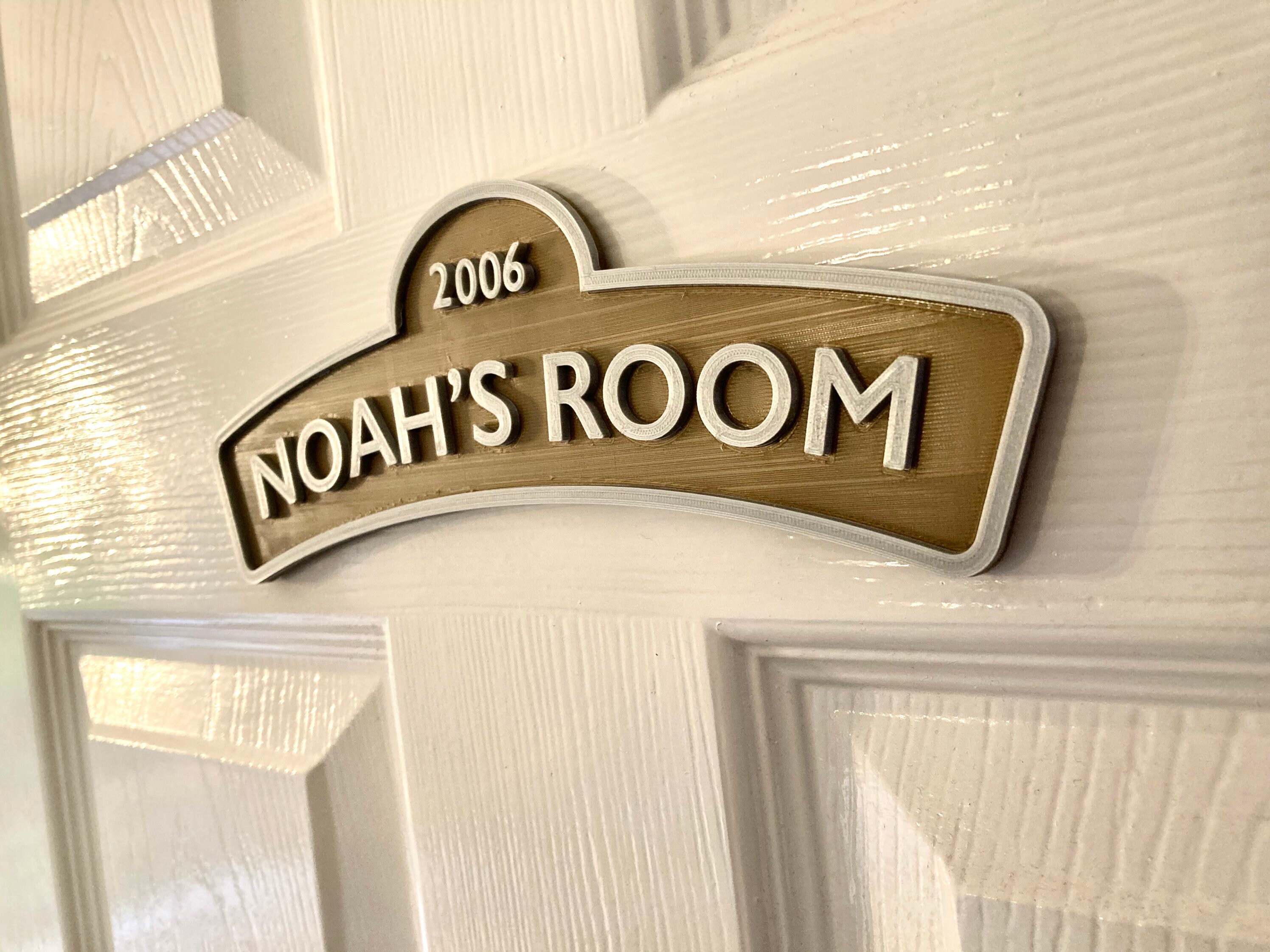 Personalised Train Nameplate Door Plaque Sign 3D Printed - Etsy UK