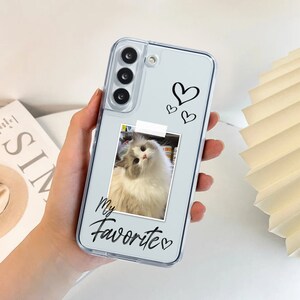 Personalized Custom Picture Photo Phone Case for Samsung Galaxy S24 S23 S22 S21 S20 Plus Image ...