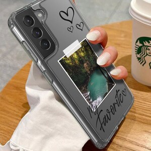 Personalized Custom Picture Photo Phone Case for Samsung Galaxy S24 S23 S22 S21 S20 Plus Image ...