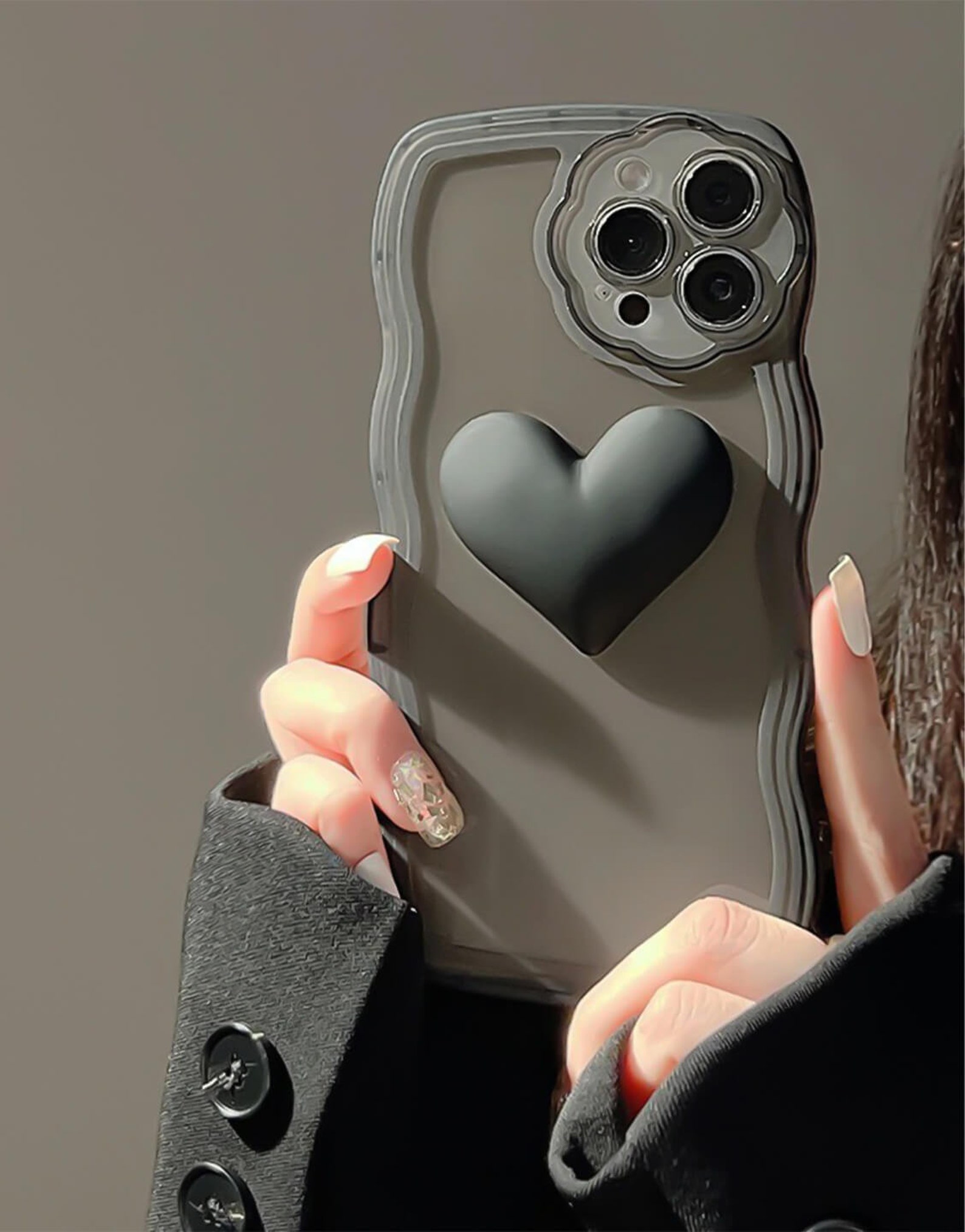 Aesthetic Cute Heart Flower Phone Case for Iphone 14 Pro Max - Etsy