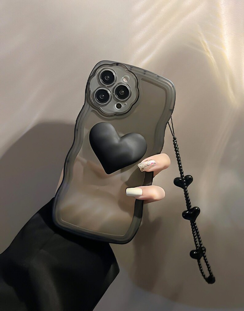 Aesthetic Cute Heart Flower Phone Case for Iphone 14 Pro Max - Etsy