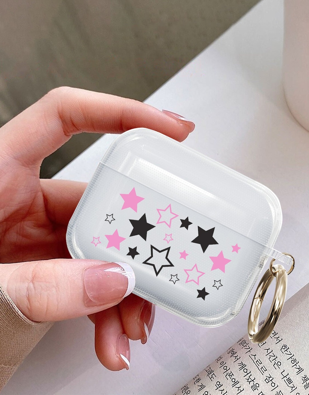 Y2k Aesthetic Stars Case for Airpods Pro 2 AirPod 1 2 Aesthetic Airpods ...