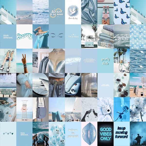 Collage Kit Blue - Etsy