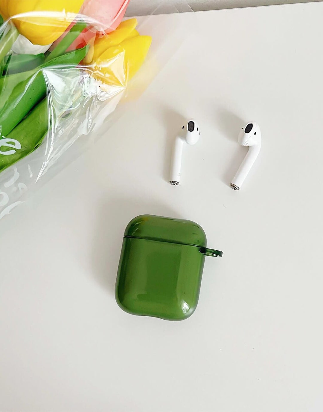 Green Aesthetic Case for Airpods Pro 2 Airpods 1 2 3 Pro Kawaii AirPod ...