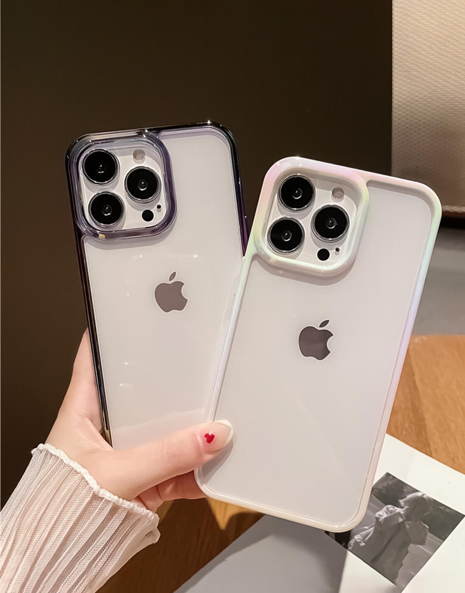 Protective Rainbow Laser Phone Case for Iphone 14 13 11 12 Pro - Etsy