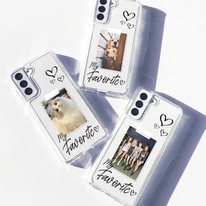 Personalized Custom Picture Photo Phone Case for Samsung Galaxy S24 S23 S22 S21 S20 Plus Image ...