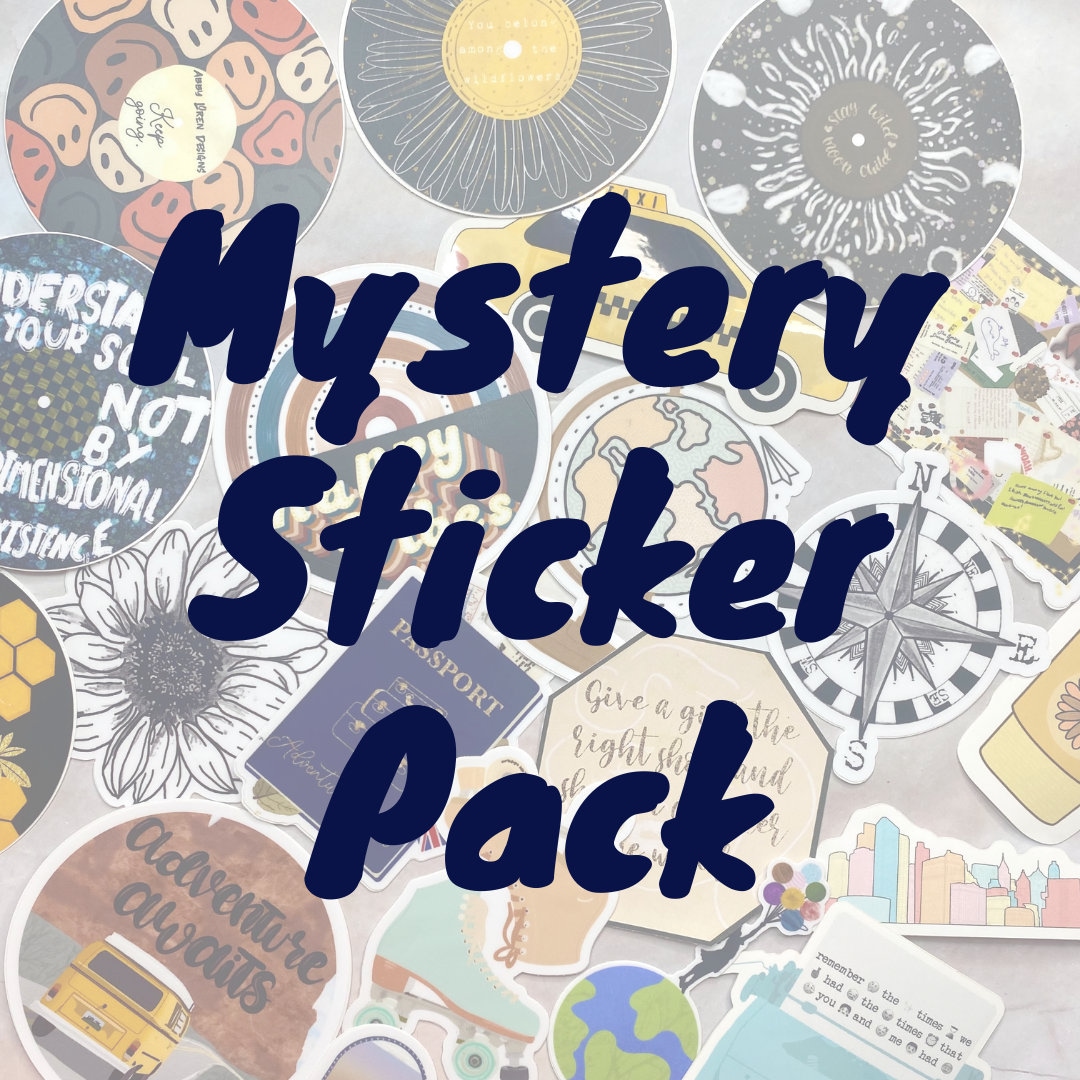 Mystery Sticker Pack - Etsy