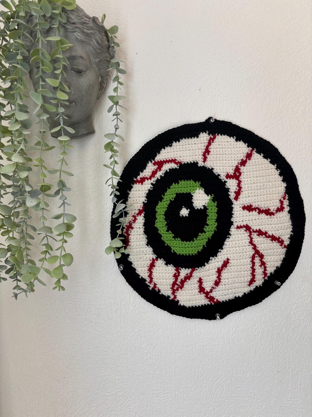 Eye Love You Crochet Tapestry PATTERN - Etsy