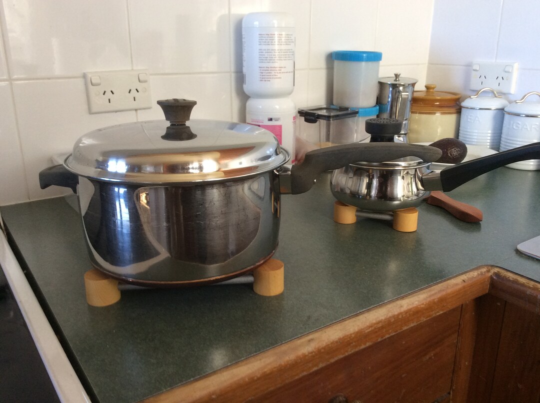 Trivets Set of Two Pot Stand Pizza Box Stand Table - Etsy