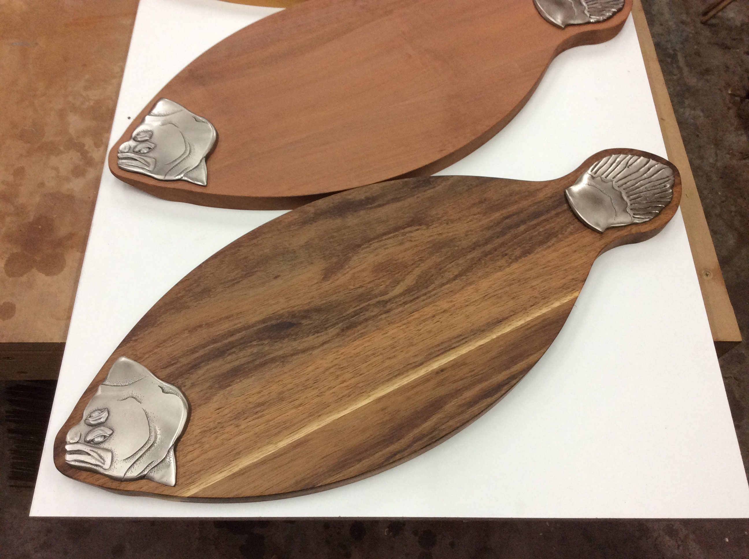 Timber Platter Wood Platter Flounder Platter Australian Made | Etsy