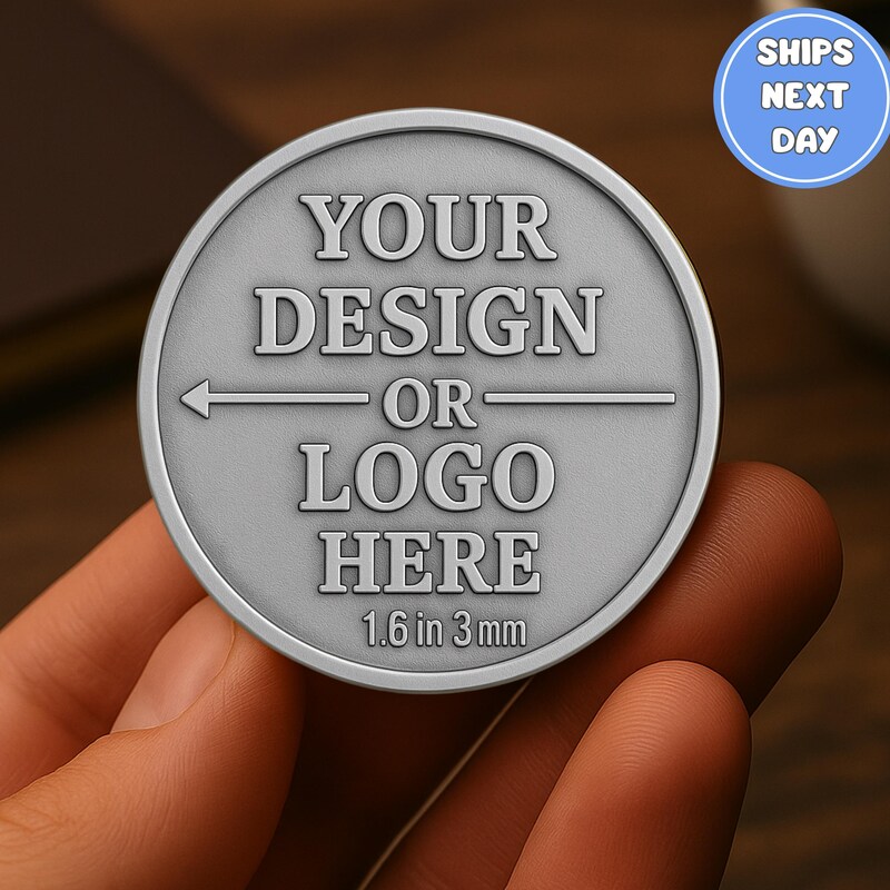 Metal Engrave Coin - Etsy