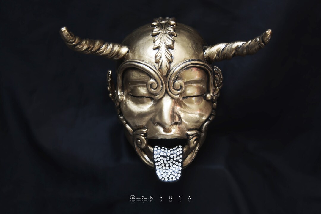 Bronze Lilith Wall Mask Sculpture - Etsy