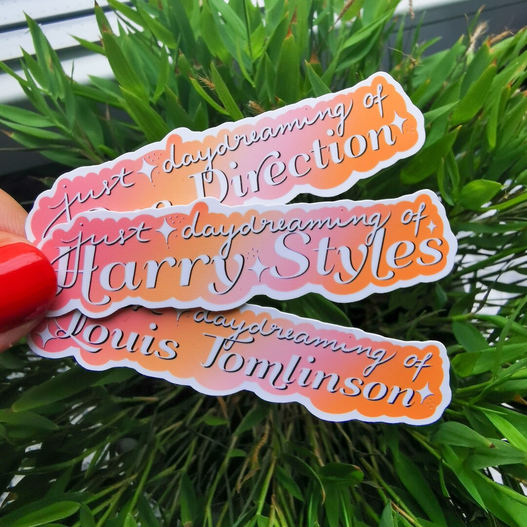 Cute One Direction Sticker Weatherproof 1D Gift Harry - Etsy