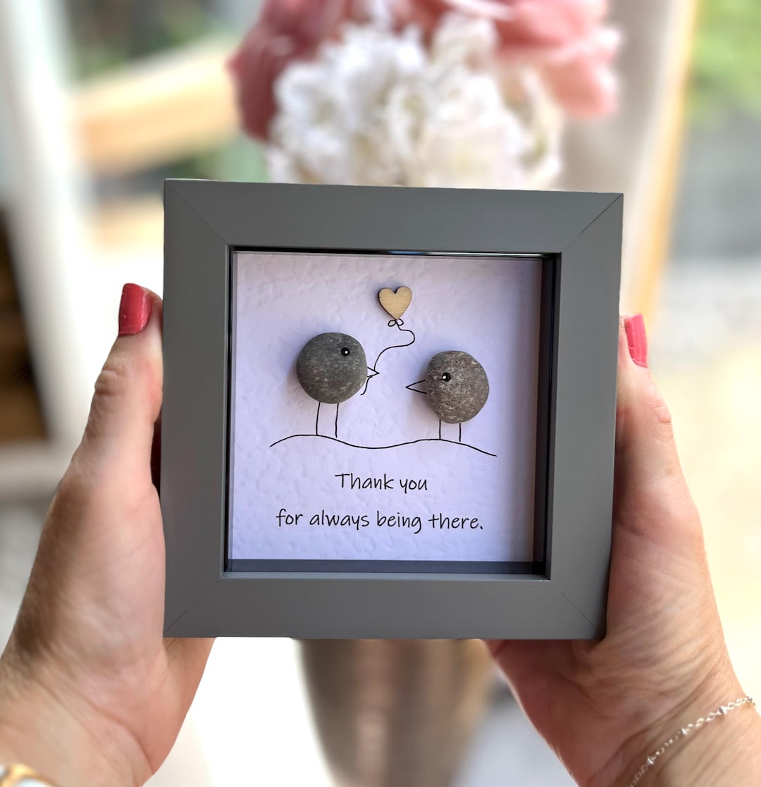 Thank You Gift, Handmade Thank You Gift, Thank You Present, Pebble ...