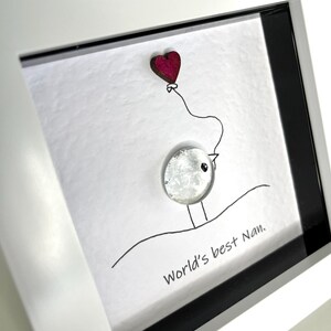 Nan Pebble Picture, Pebble Picture Frame, Present for Nan, Gift for Nan ...