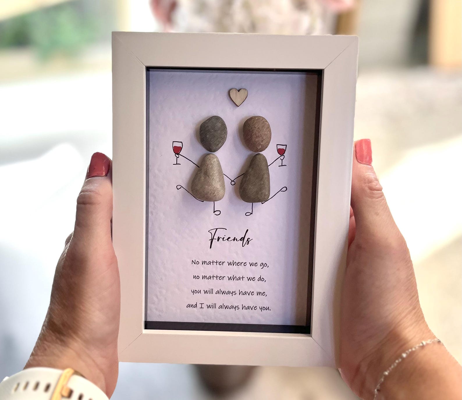Gift for Friend, Friendship Quote, Present for Friends Birthday, Moving ...