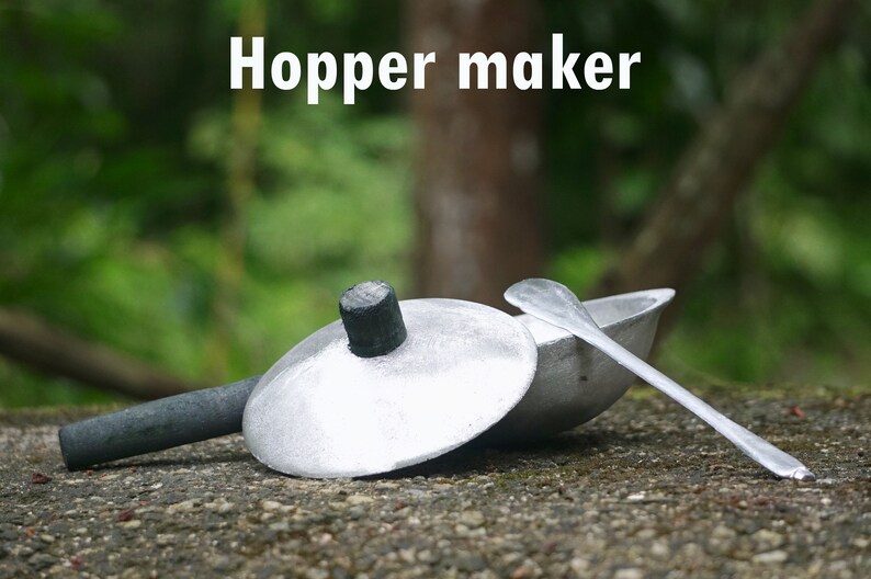 Hopper Pan Cooking Utensil Hoppers Pan For Kitchen Traditional Etsy